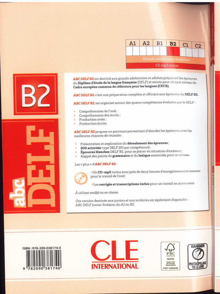 ABC DELF B2 200 Exercices | PDF