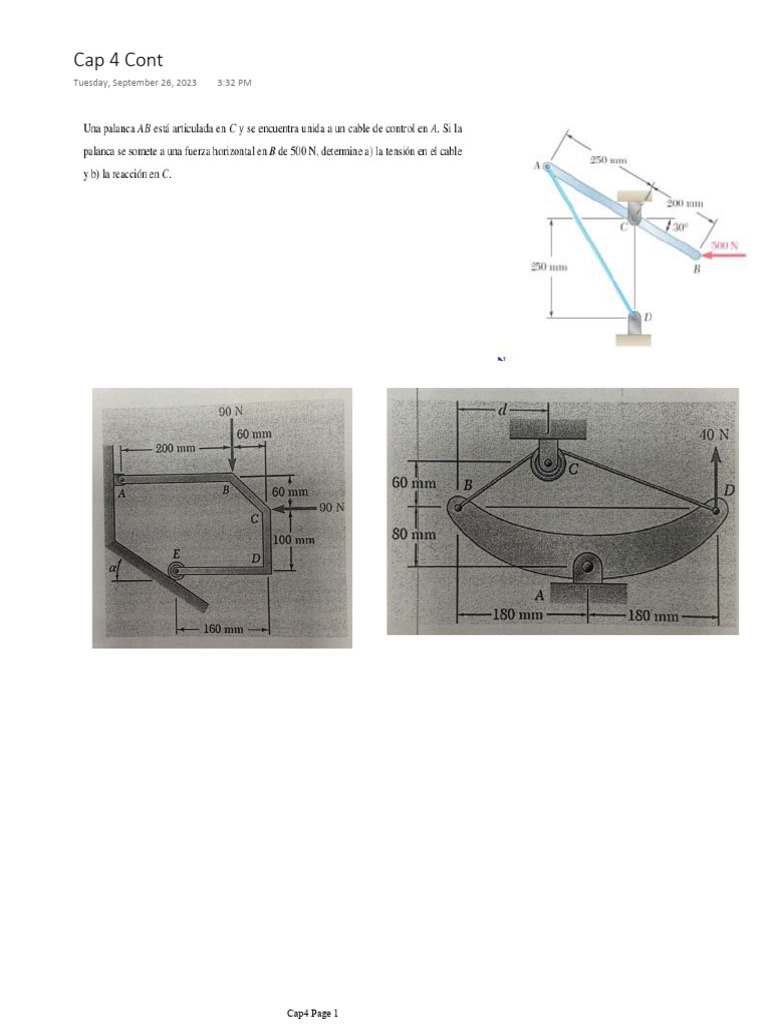 Cap4 Ejercicios de Clase | PDF