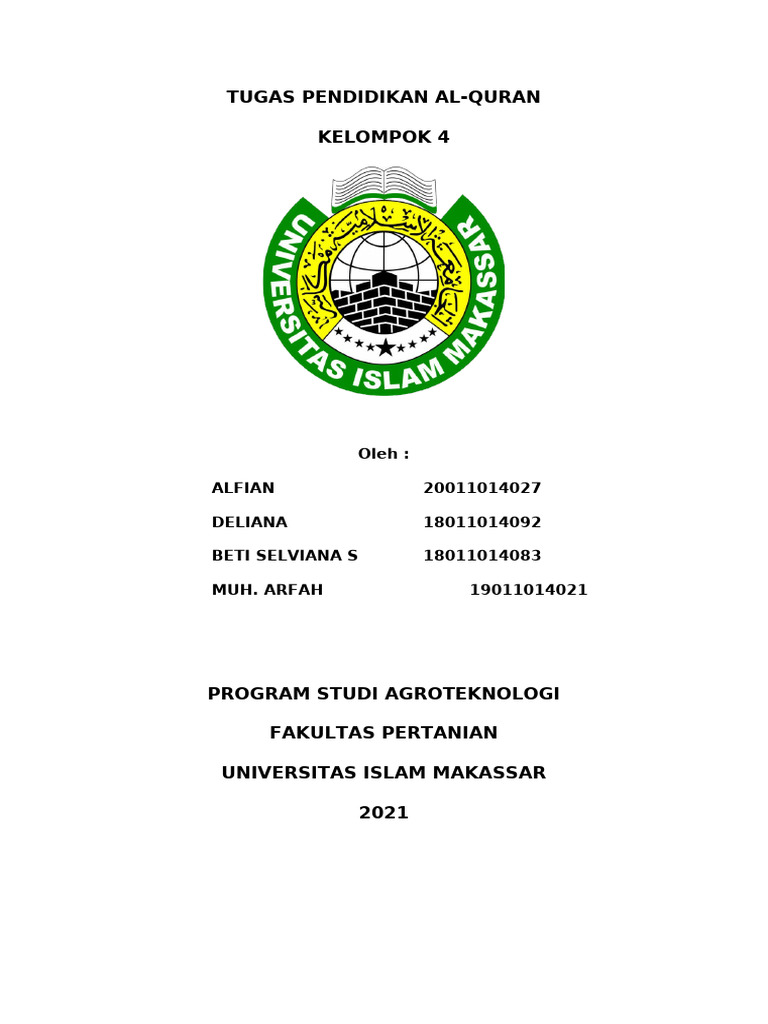 KELOMPOK 4 Alqur'an Sebagai Pembeda Antara Haq Dan Batil | PDF