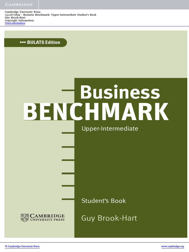 business-benchmark-upper-intermediate-students-book-bulats-copyright | PDF