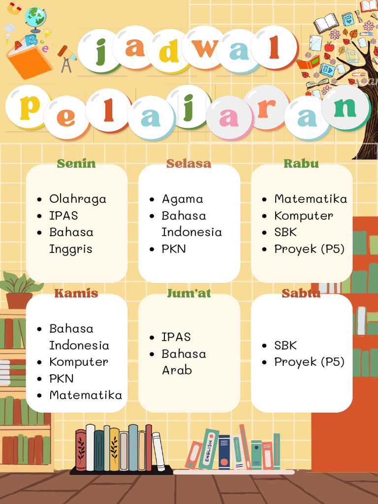 Kuning Hijau Ilustrasi Jadwal Piket Dokumen - 20240717 - 151207 - 0000 | PDF