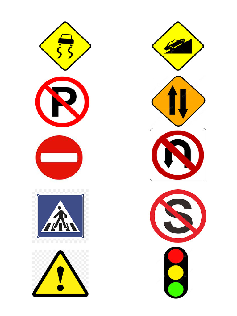 Rambu Rambu Lalu Lintas | PDF