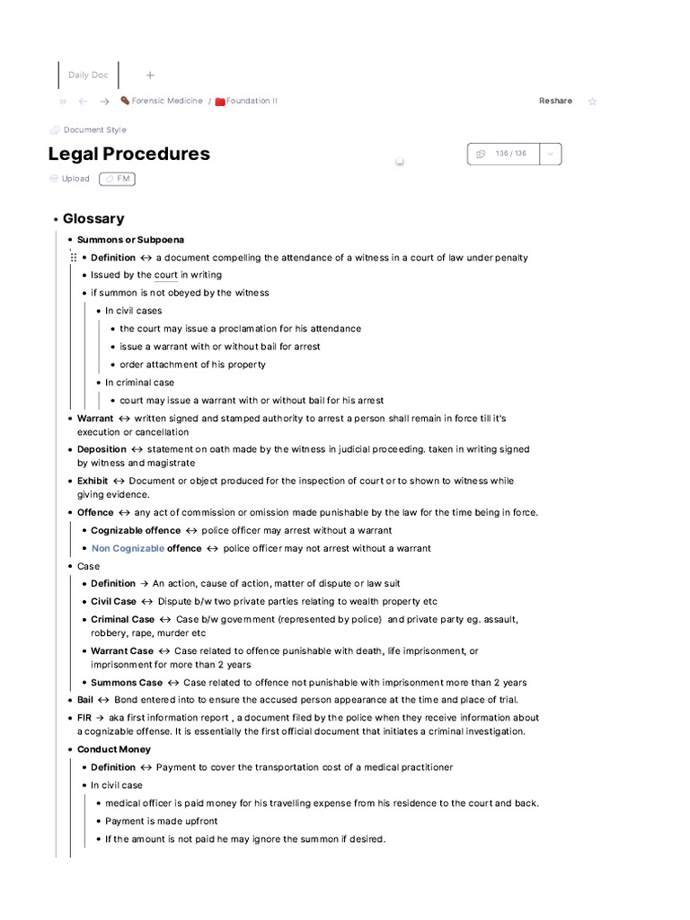 Legal Procedures | PDF | Coroner | Politics