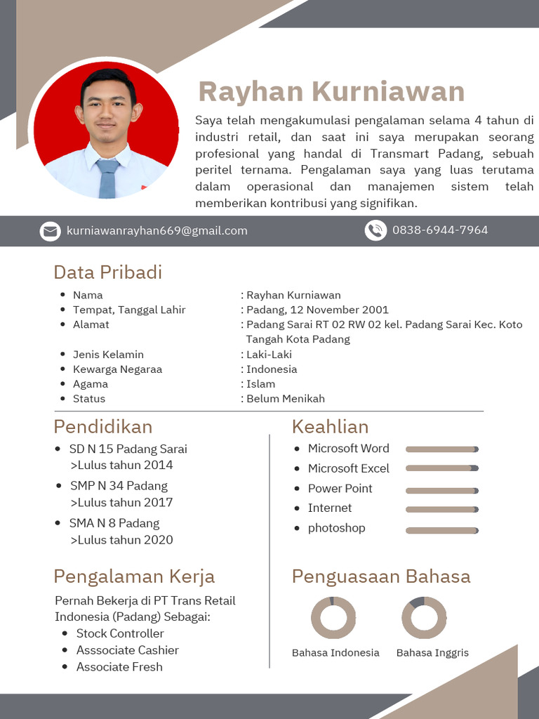CV Rayhan Kurniawan | PDF