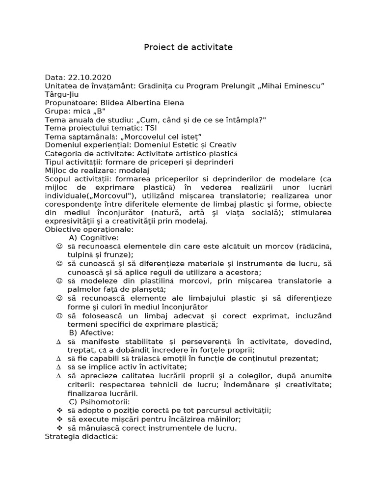 Proiect Modelaj | PDF