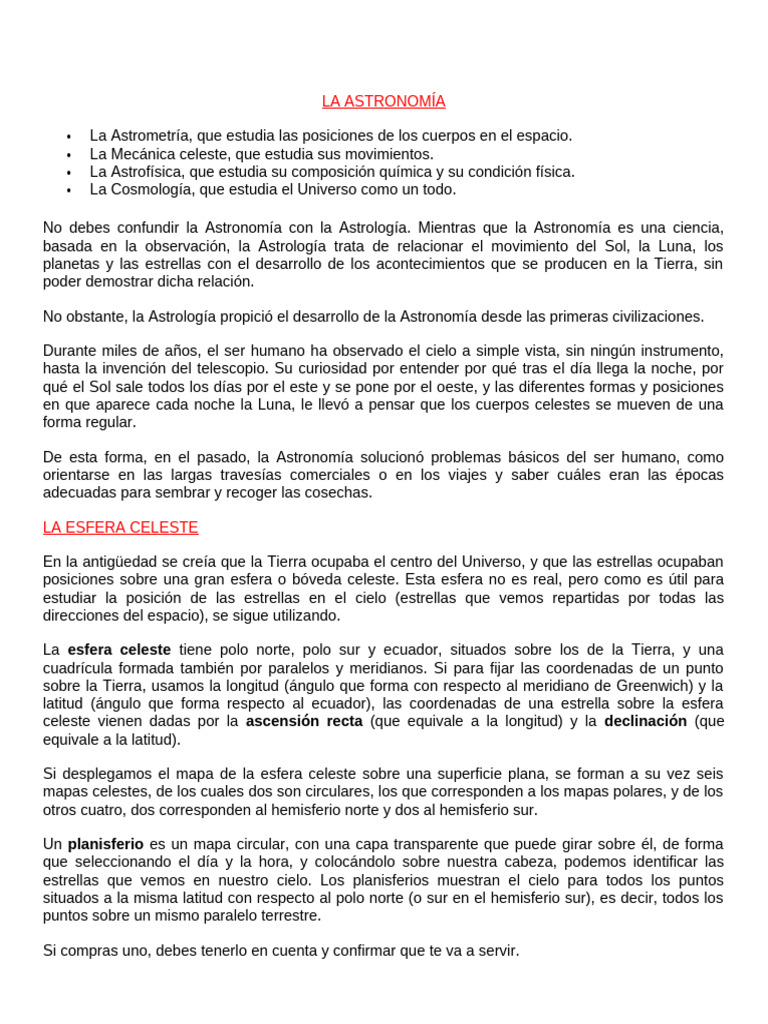 3ro Sec. - Contenidos Investigados | PDF