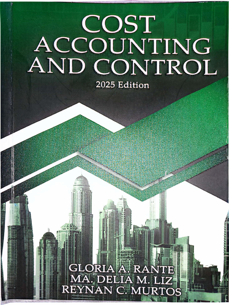 Cost Accounting - Rante 2025 (Chap 1-5) | PDF