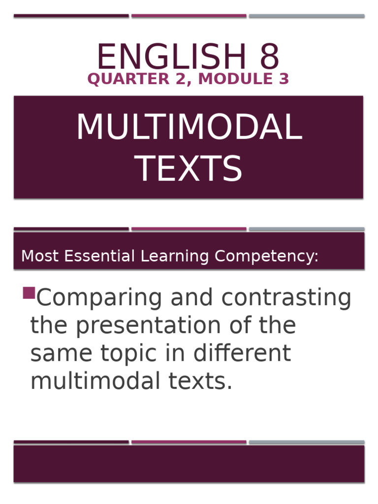 English 8-Q2, Module 3 | PDF