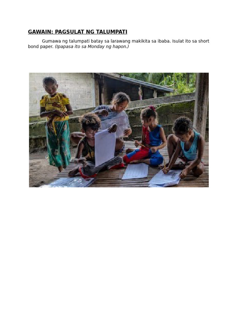Pagsulat NG Talumpati | PDF