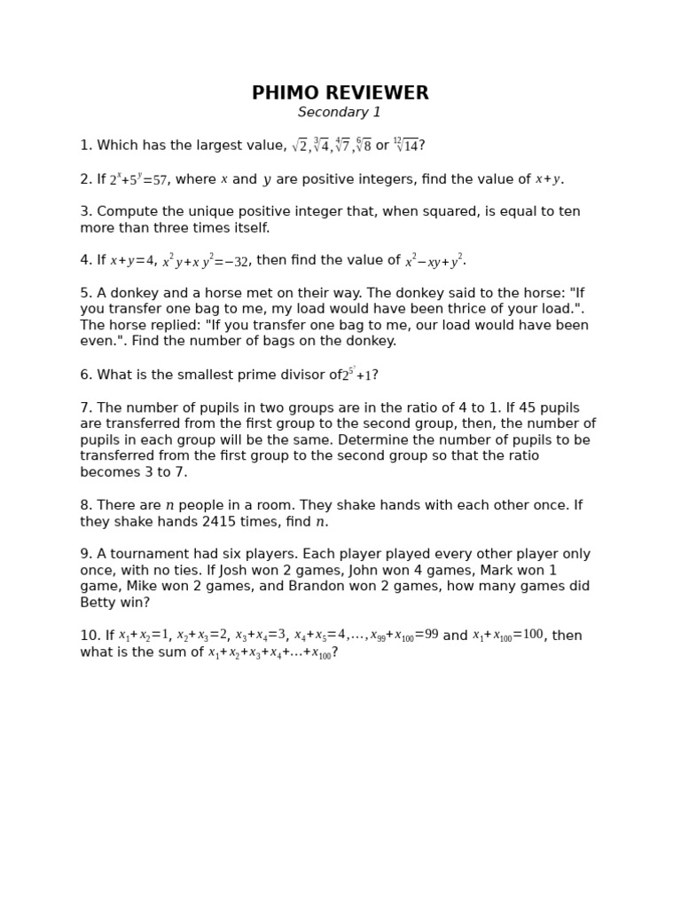 PHIMO REVIEWER Session 4 | PDF