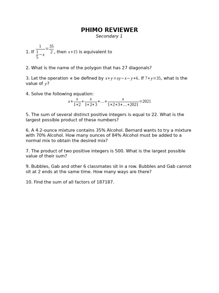 PHIMO REVIEWER Session 5 | PDF