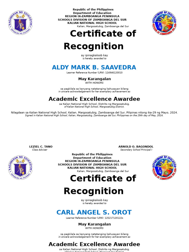 ACADEMIC-EXCELLENCE-AWARD | PDF
