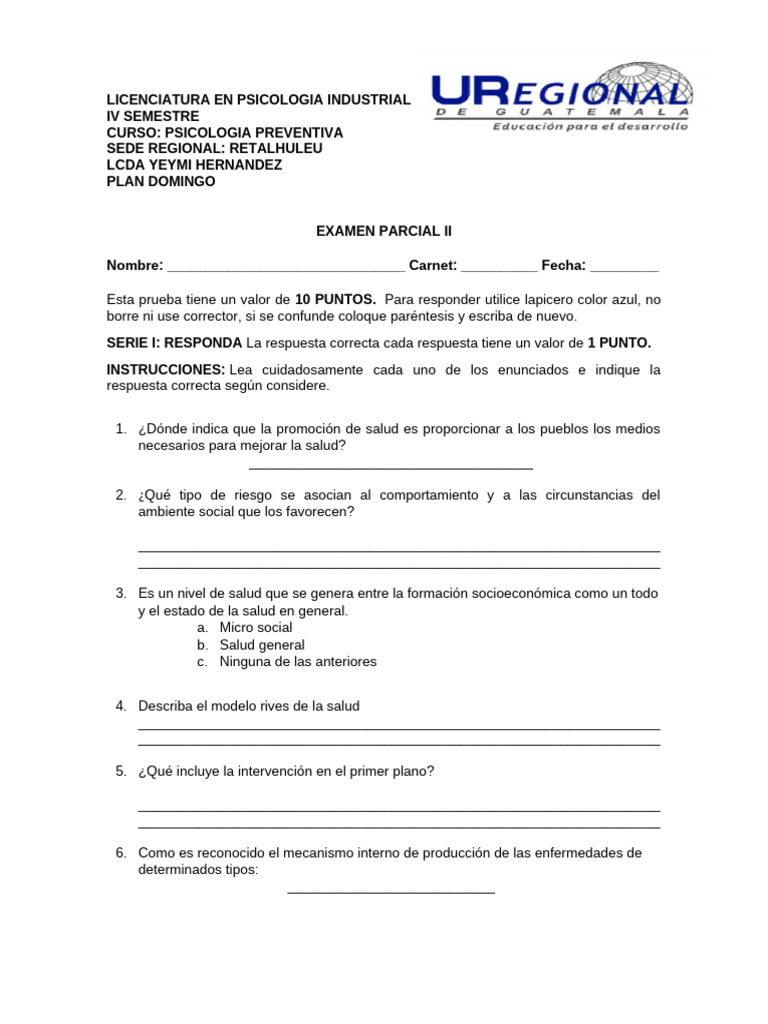 Parcial II | PDF