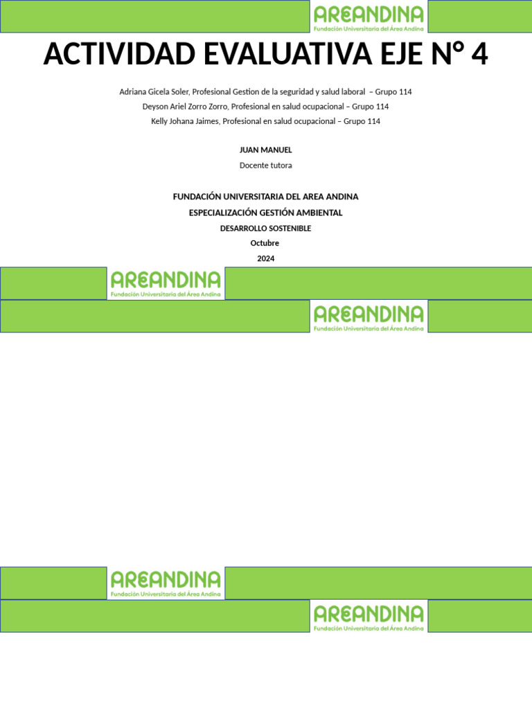 Eje1 Desarrollo Sostenible | PDF