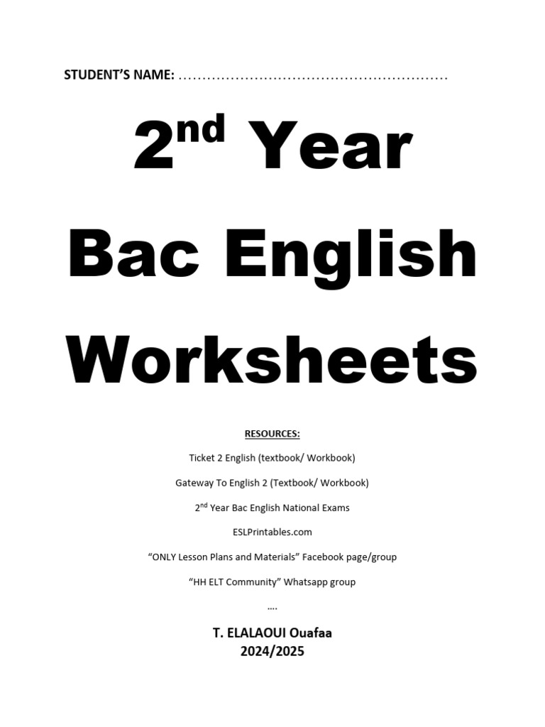 2bac Textbook 2025 | PDF