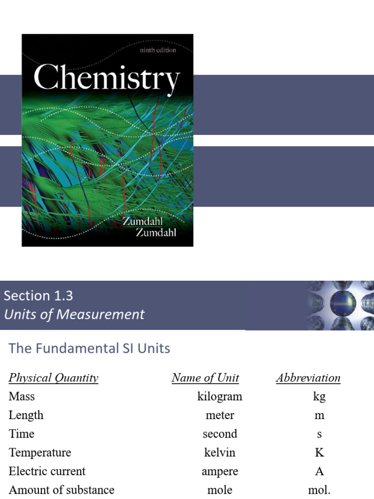 Chemical Foundations | PDF