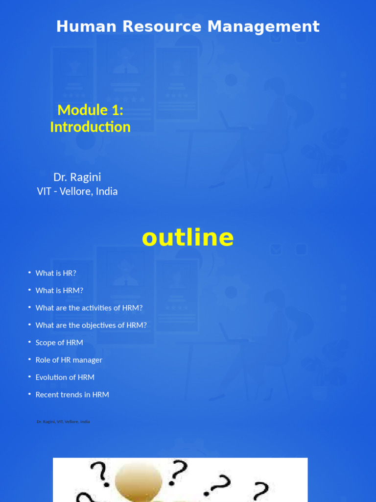 Module 1 Intro To HRM-1 | PDF