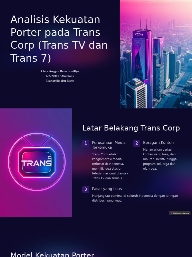 1728806508207 Analisis Kekuatan Porter Pada Trans Corp Trans TV Dan ...
