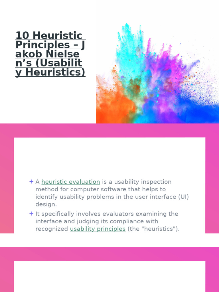 10 Heuristic Principles | PDF