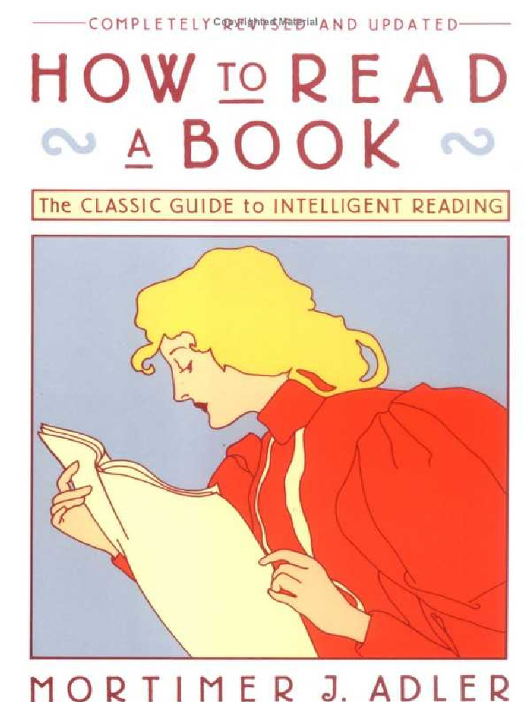 How To Read A Book Bangla | PDF