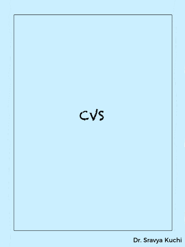 Cvs | PDF