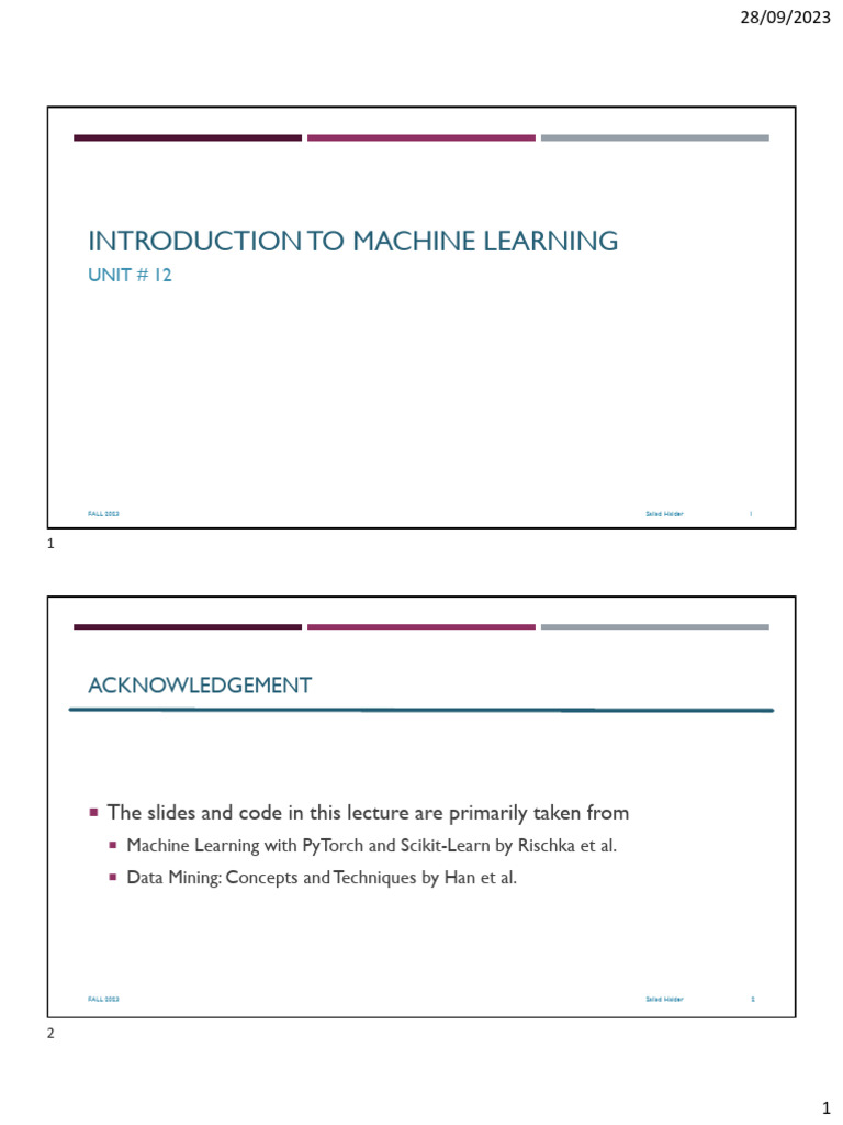 IML 12 - Boosting and AdaBoost | PDF