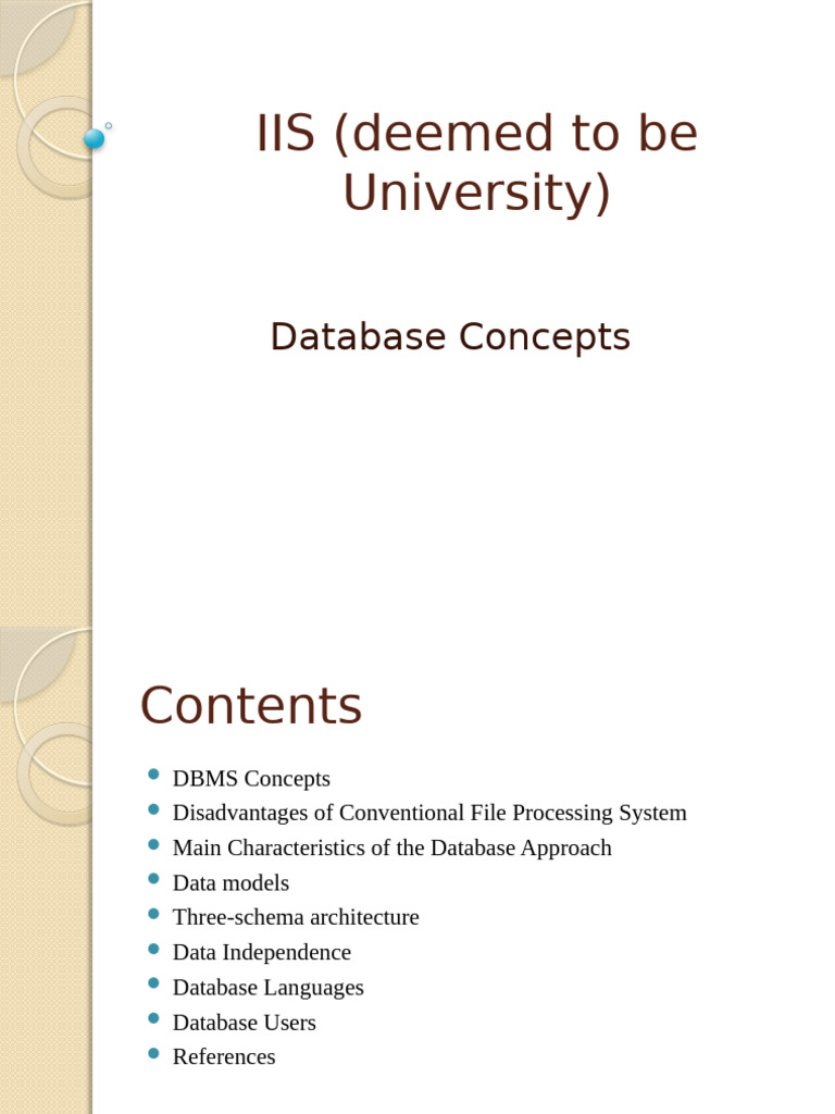 Data Base Concepts2 | PDF | Databases | Computers