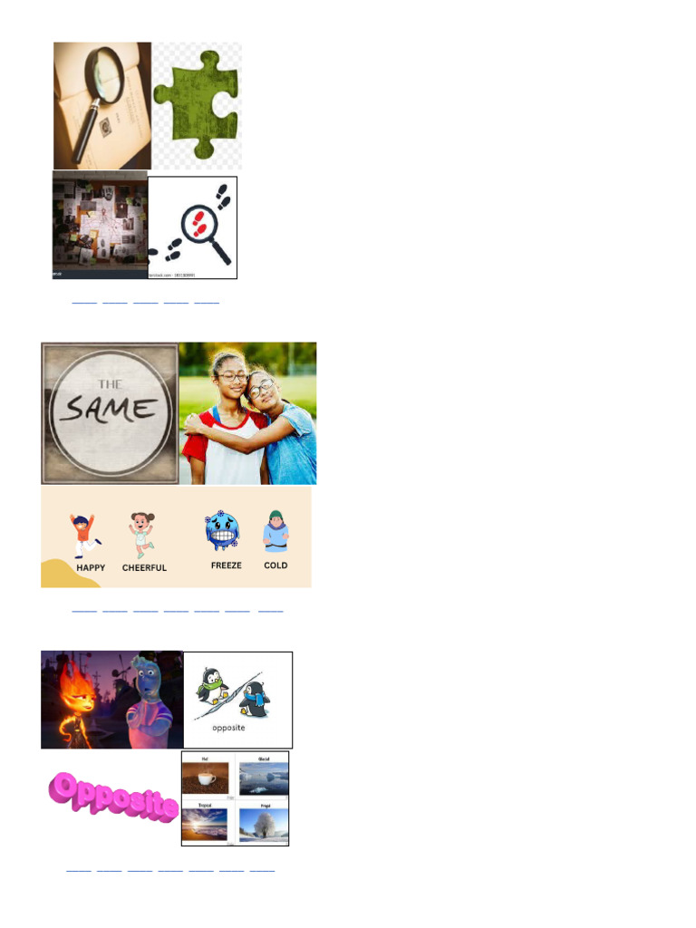 4 pics 1 word CONTEXT CLUES | PDF