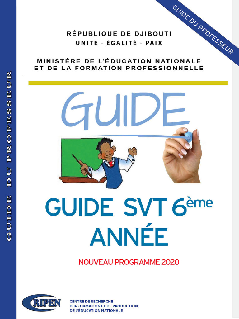 SVT Guide 6 Anne Numerique | PDF