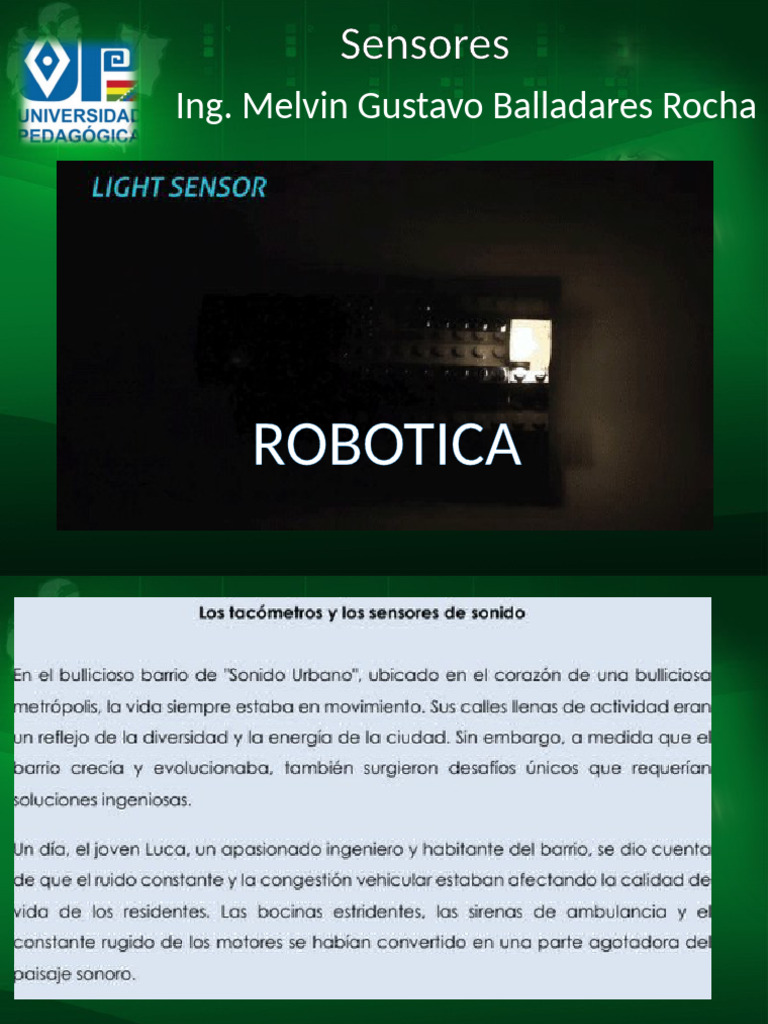 Tema Sensores Robotica | PDF