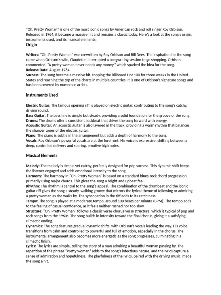 Oh Pretty Cherry | PDF