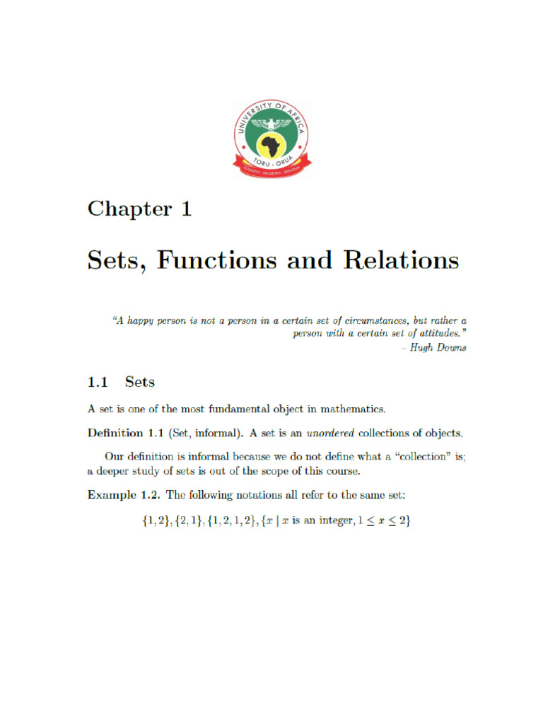 CSC 212 - Discrete Structures | PDF