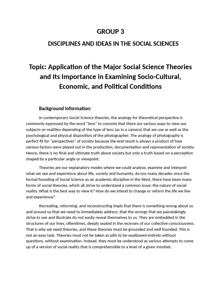 Group 3 Diss 1st Quarter | PDF