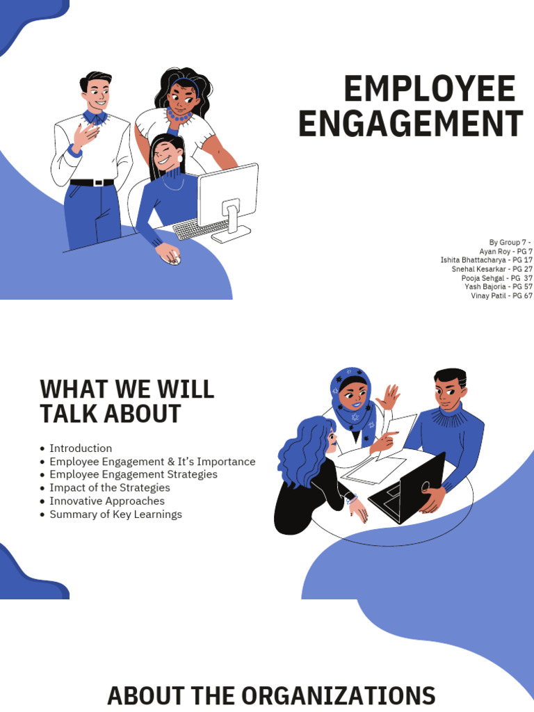Blue Illustrative Employee Training Presentation | PDF
