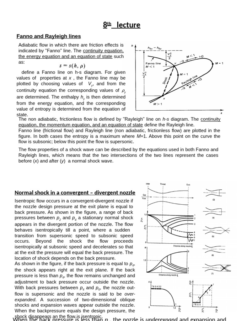 9740gasdynamics Lecture8 | PDF