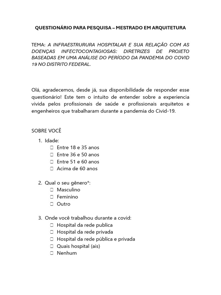 QUESTIONARIO | PDF
