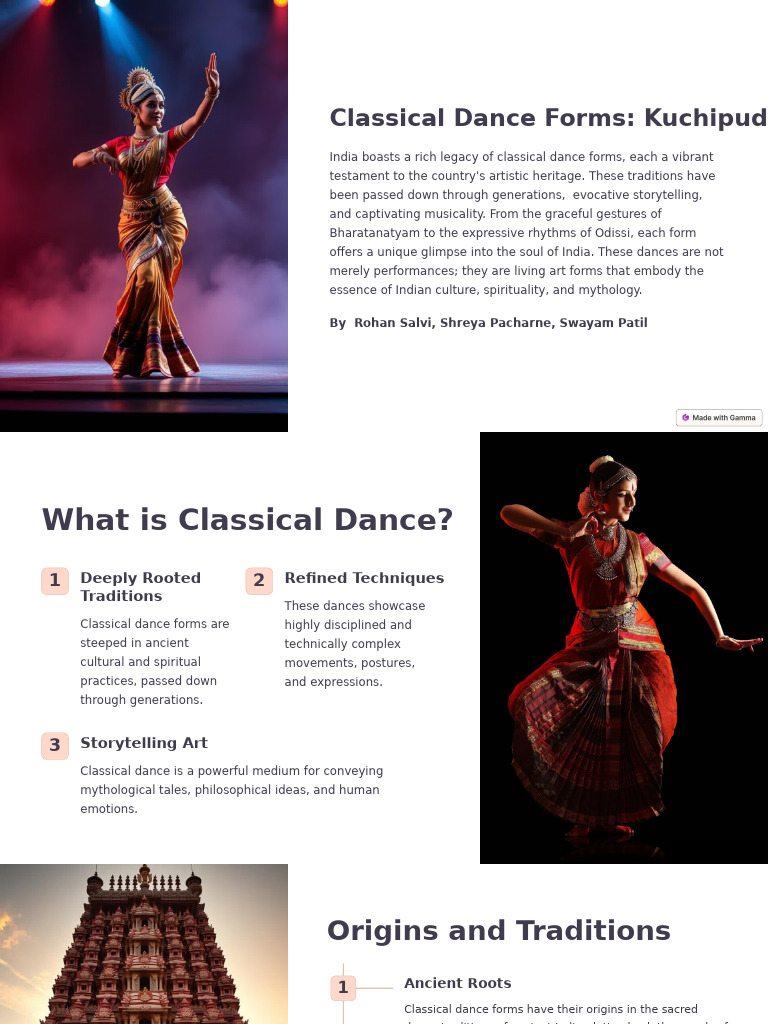 Exploring Kuchipudi Dance Form | PDF | Dances | Religion & Spirituality