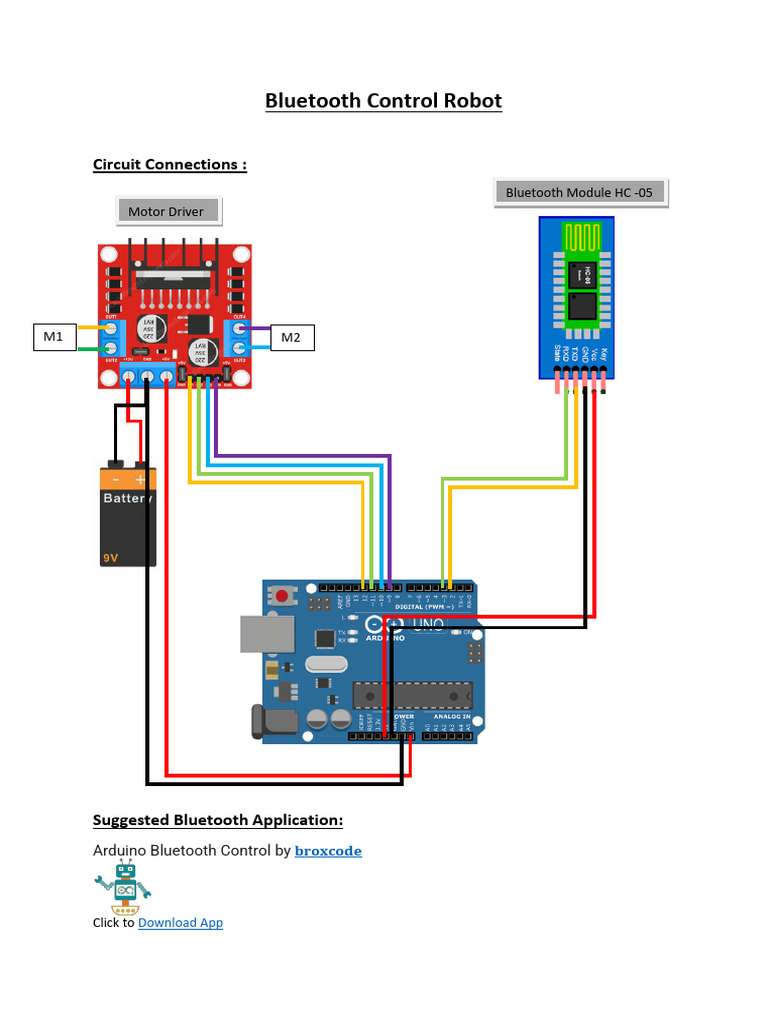 Bluetooth Controll Robot Trainers Guide | PDF