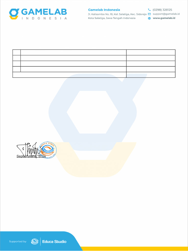 Nilai PKL Gamelab 2024 - Maya Gareta | PDF