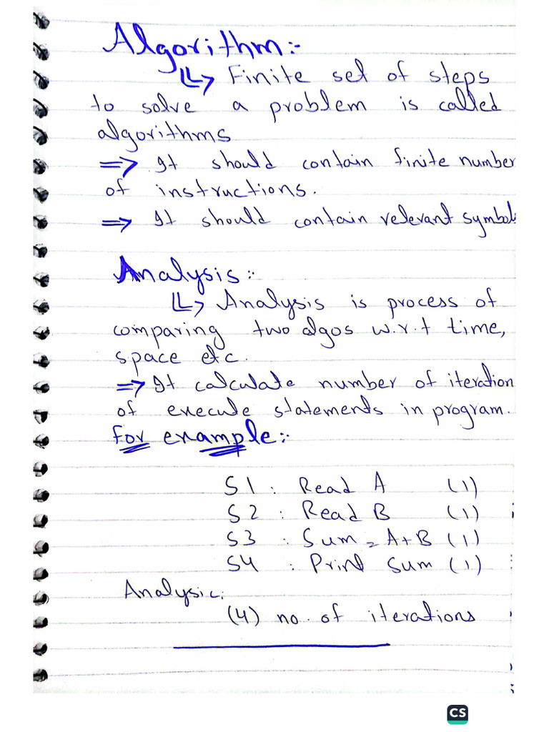 DAA Algorithm Notes Bscs 6th | PDF