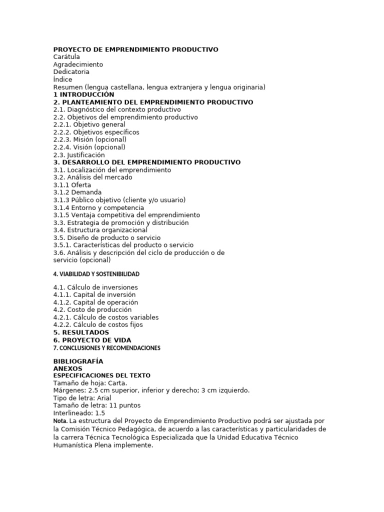 Estructura BTH Doroteo | PDF