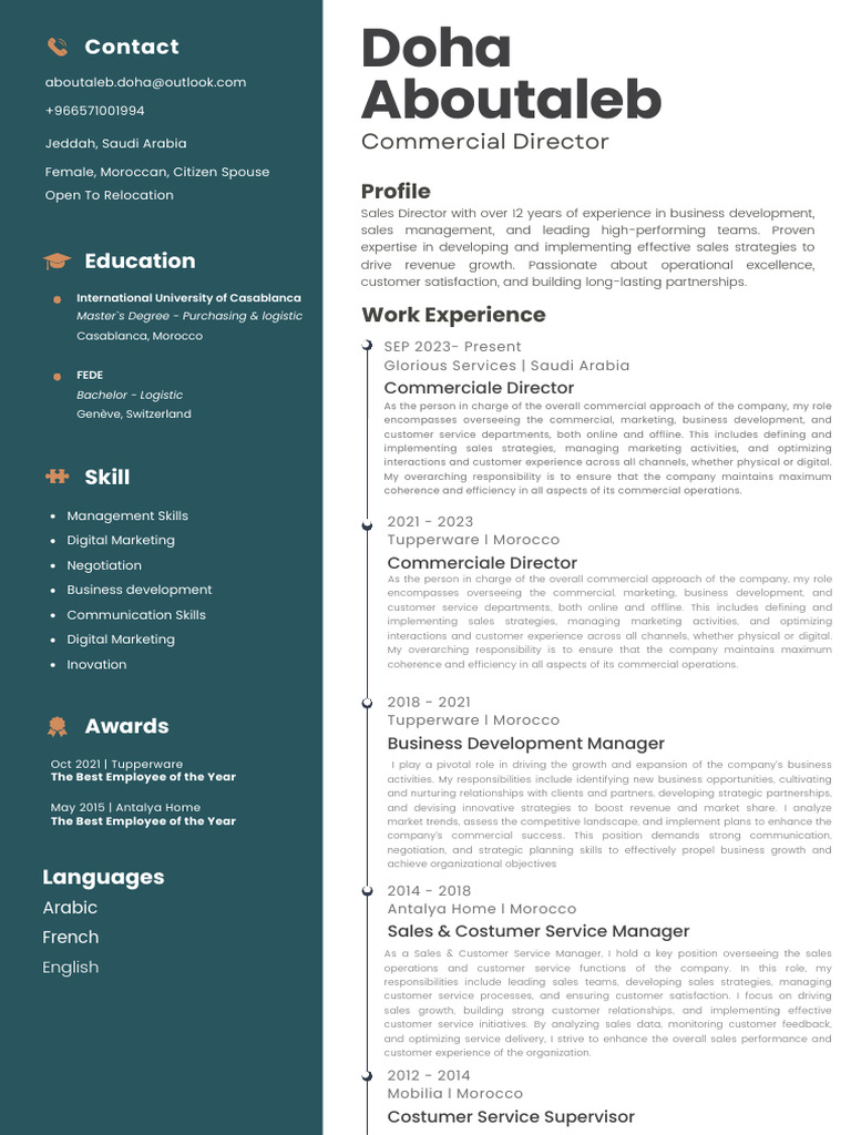 Doha Aboutaleb CV | PDF