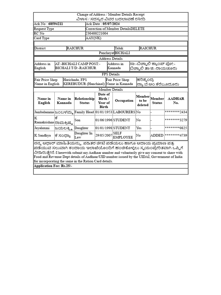 Acknowledgement FG | PDF