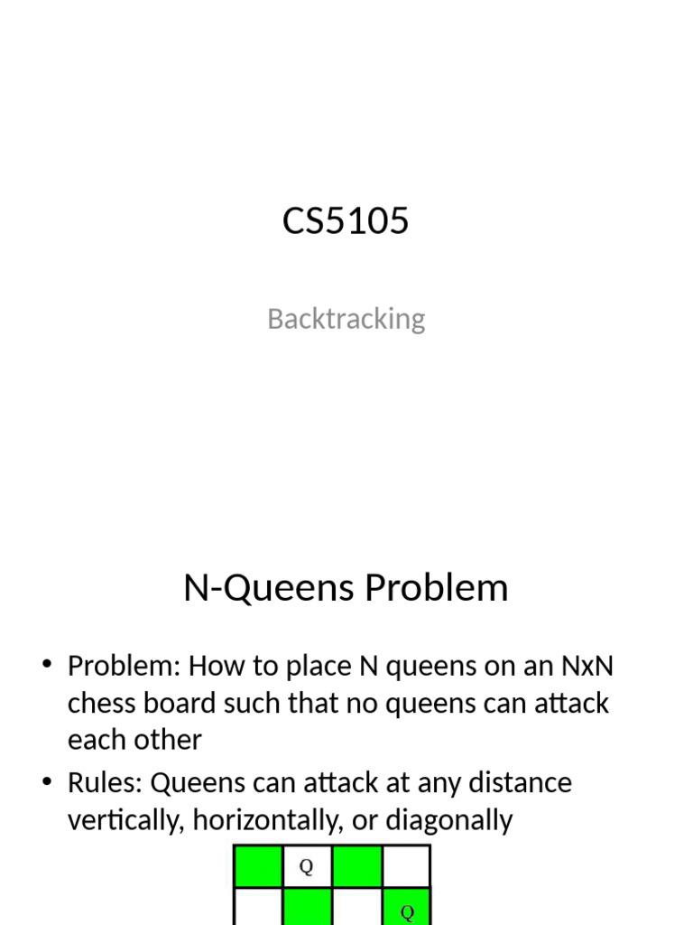 3.Backtracking | PDF