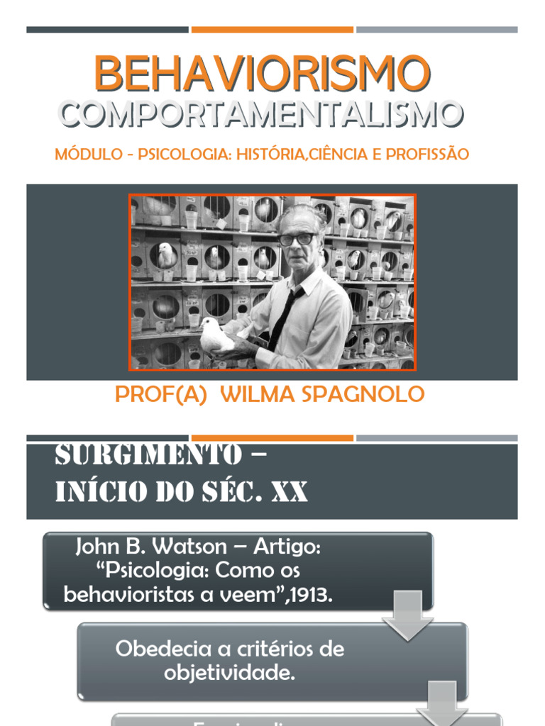 Behaviorismo PHCP | PDF