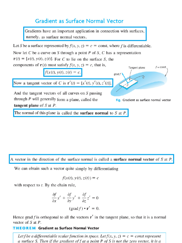 04-Gradient As Surface Normal | PDF