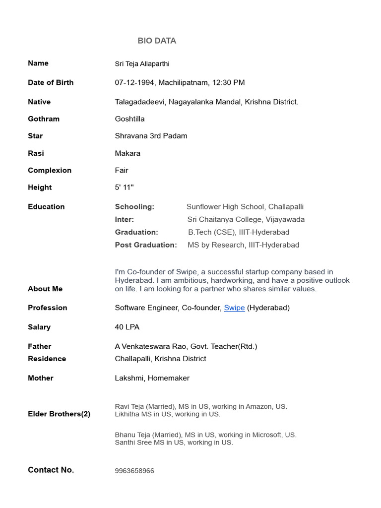 136A Sri Teja Allaparthi | PDF