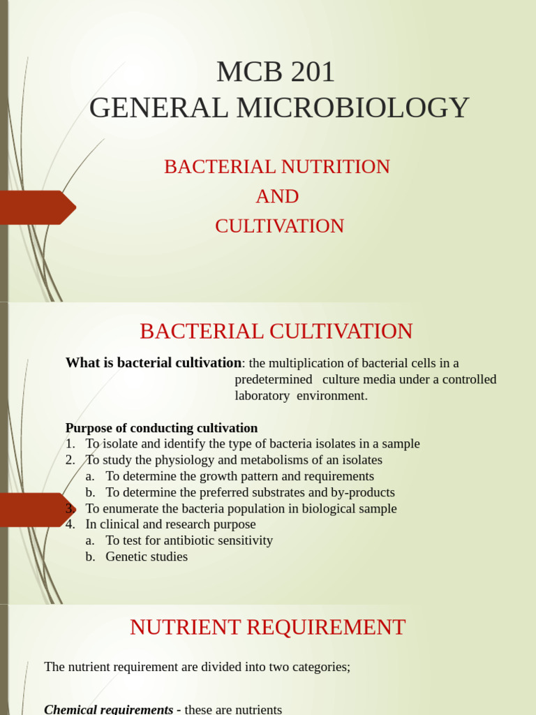 MCB 201 NOTES 3 | PDF MCB 201 NOTES 3 | PDF