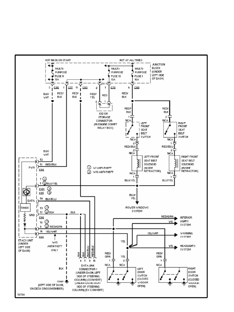 System Wiring Diagrams Electric Tension Reducer Circuit | PDF
