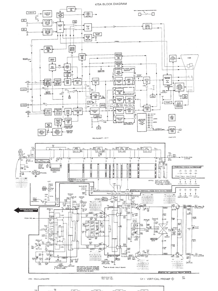 Tek_475a_schematics | PDF